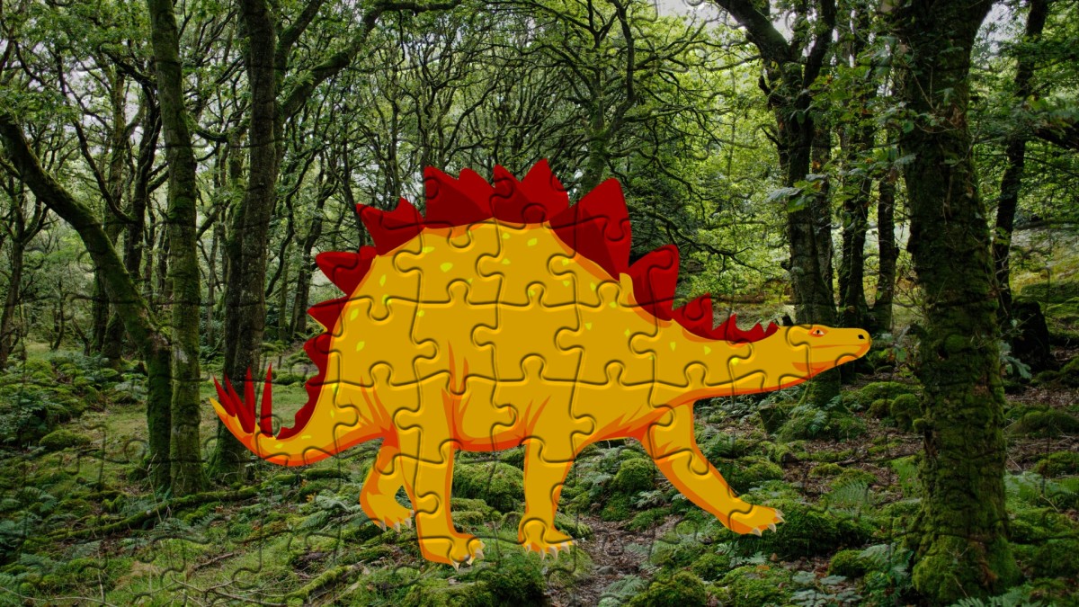 Stegosaurus Puzzle | Puzzle Games