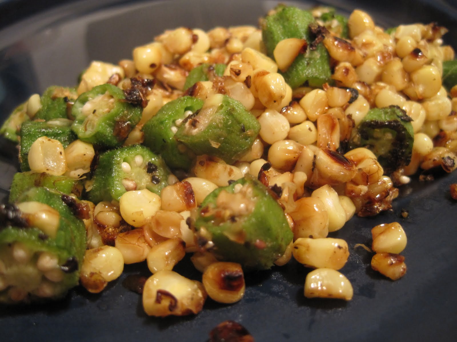 Corcoran Street Kitchen: Okra and Corn Saute