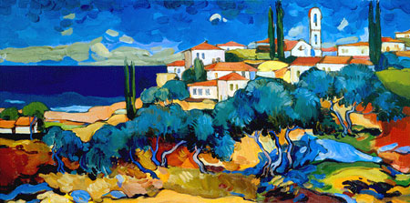 Alush Shima, 1942 | Colorist / Fauvist / Symbolist painter | Tutt'Art ...