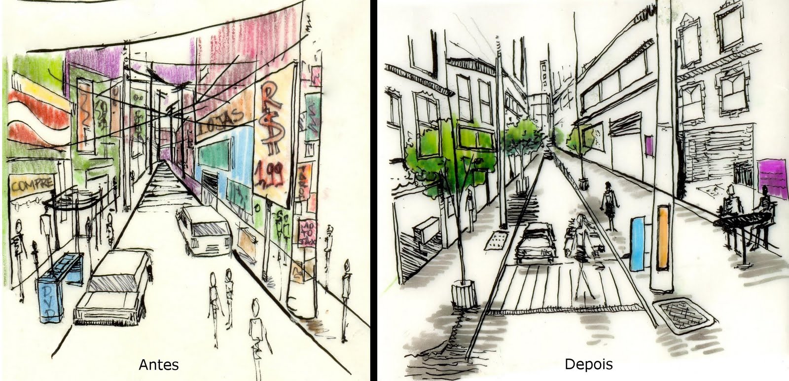 Prancheta do Tiago: Limpando a rua