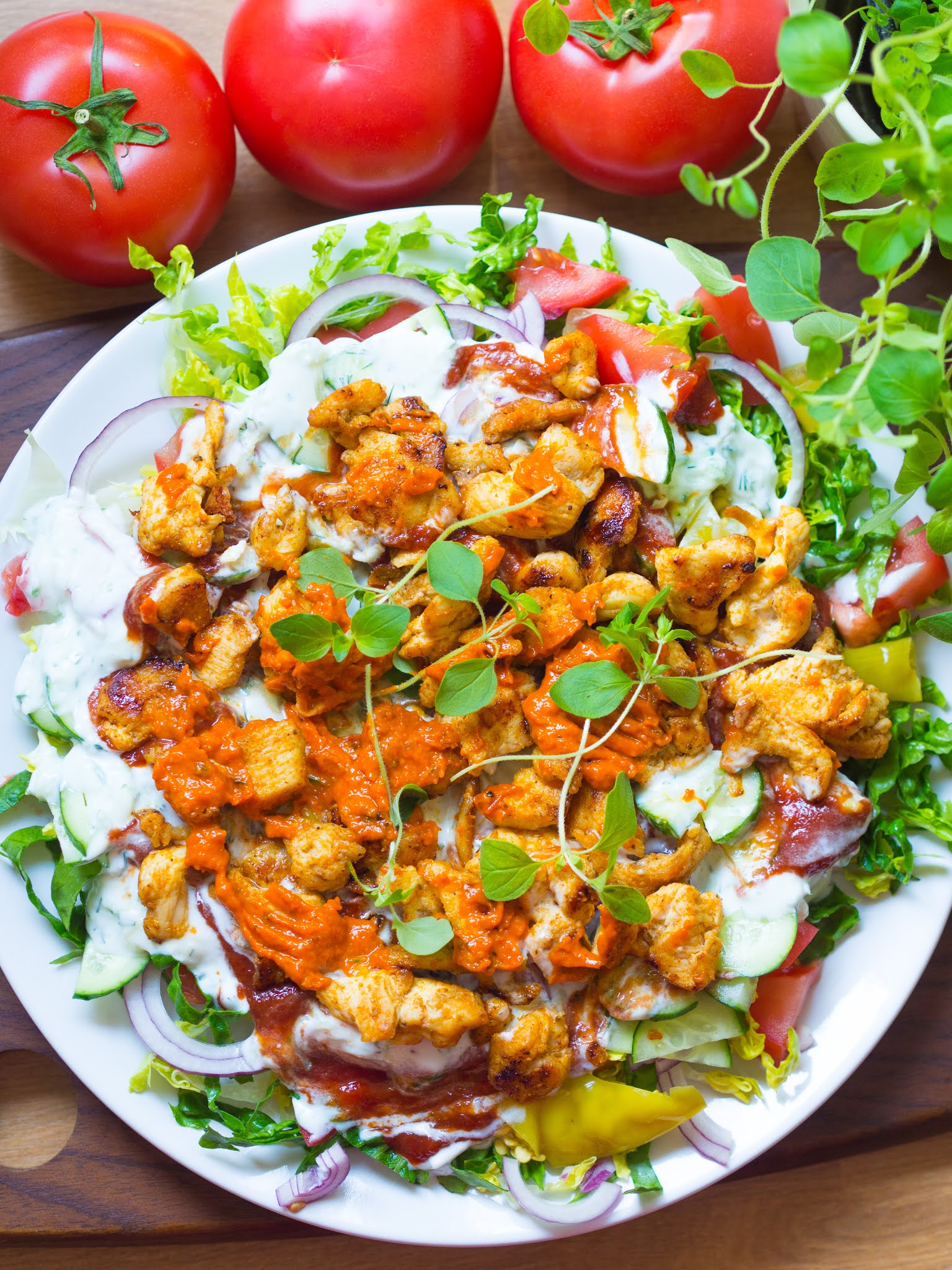 Szefowa w swojej kuchni. ;-): Domowy kebab na talerzu - fit ...