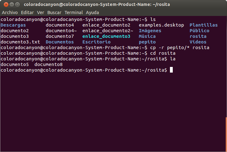 Iniciación a Linux - Comando cp, copiar ficheros y archivos ...