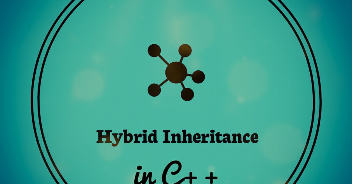Hybrid Inheritance in C++