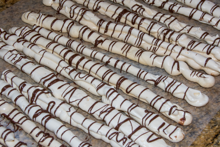 Rose's Alpha Bakers: Meringue Birch Twigs