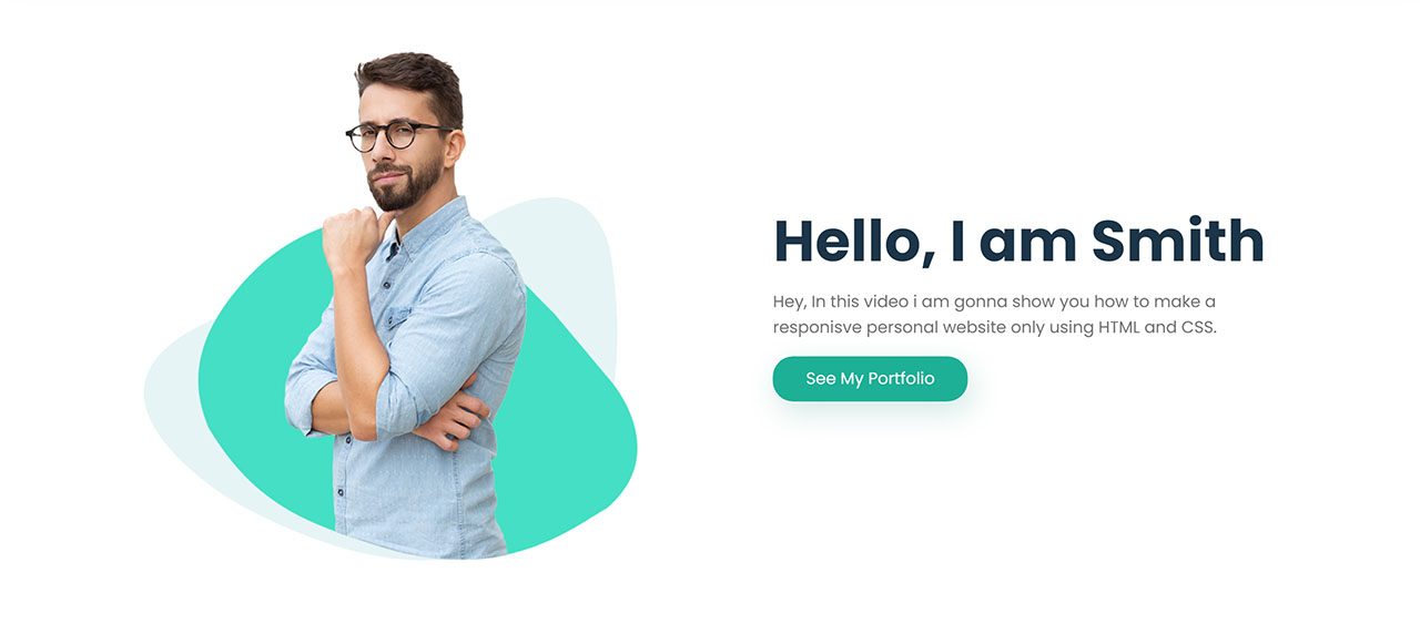 How to Create a Responsive Personal Portfolio Website HTML