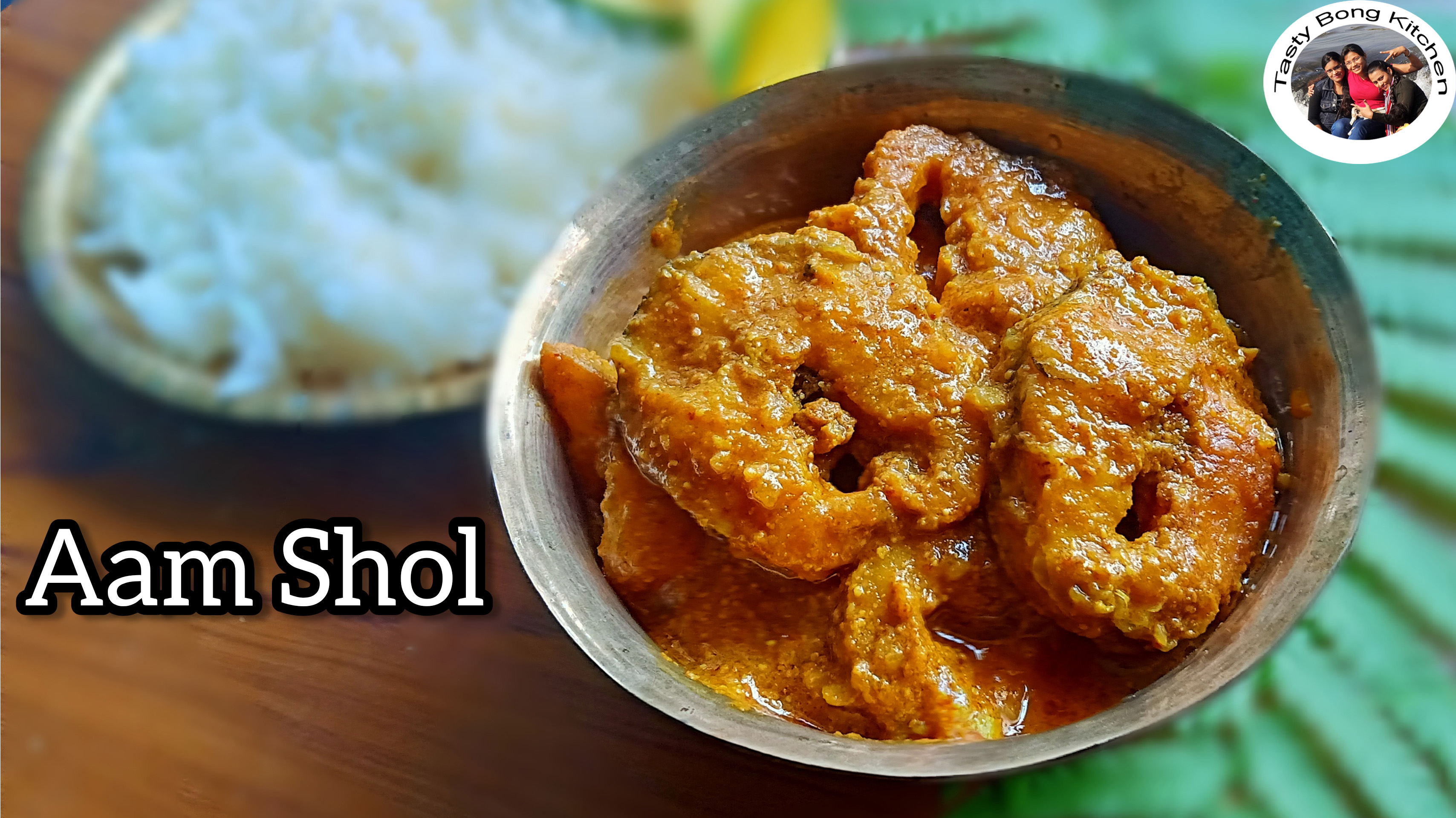 Aam Shol Recipe | Bengali Snakehead Murrel fish curry with raw mango ...