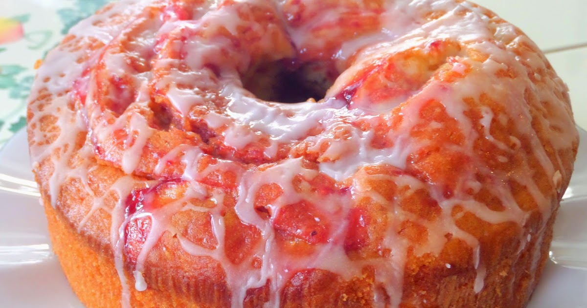 Welcome Home Blog: Strawberry Swirl Pound Cake
