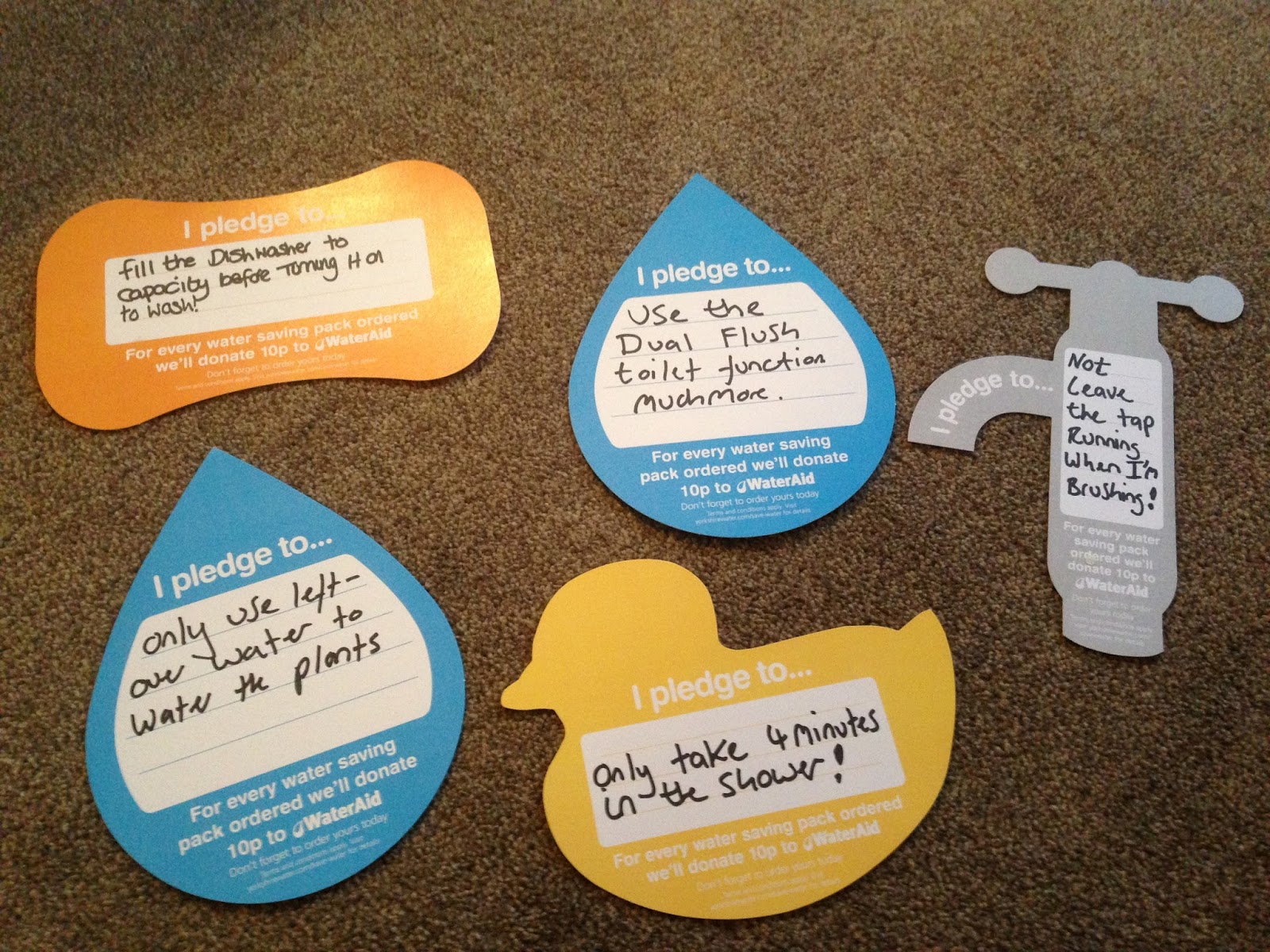 My Family's Water Saving Pledge ... The Yorkshire Dad Blog ...