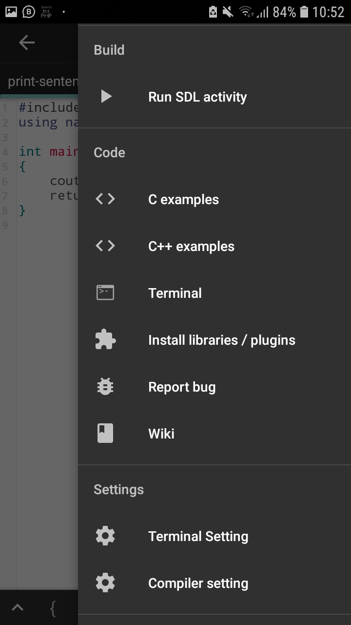 APP IDE C++ mas utilizados para android
