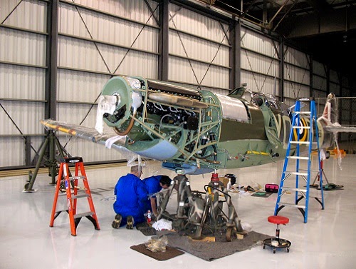 Bayou Renaissance Man: Some great pictures of a Spitfire rebuild