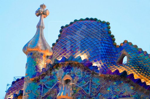 Cute Nail Design: Gaudi Nail art