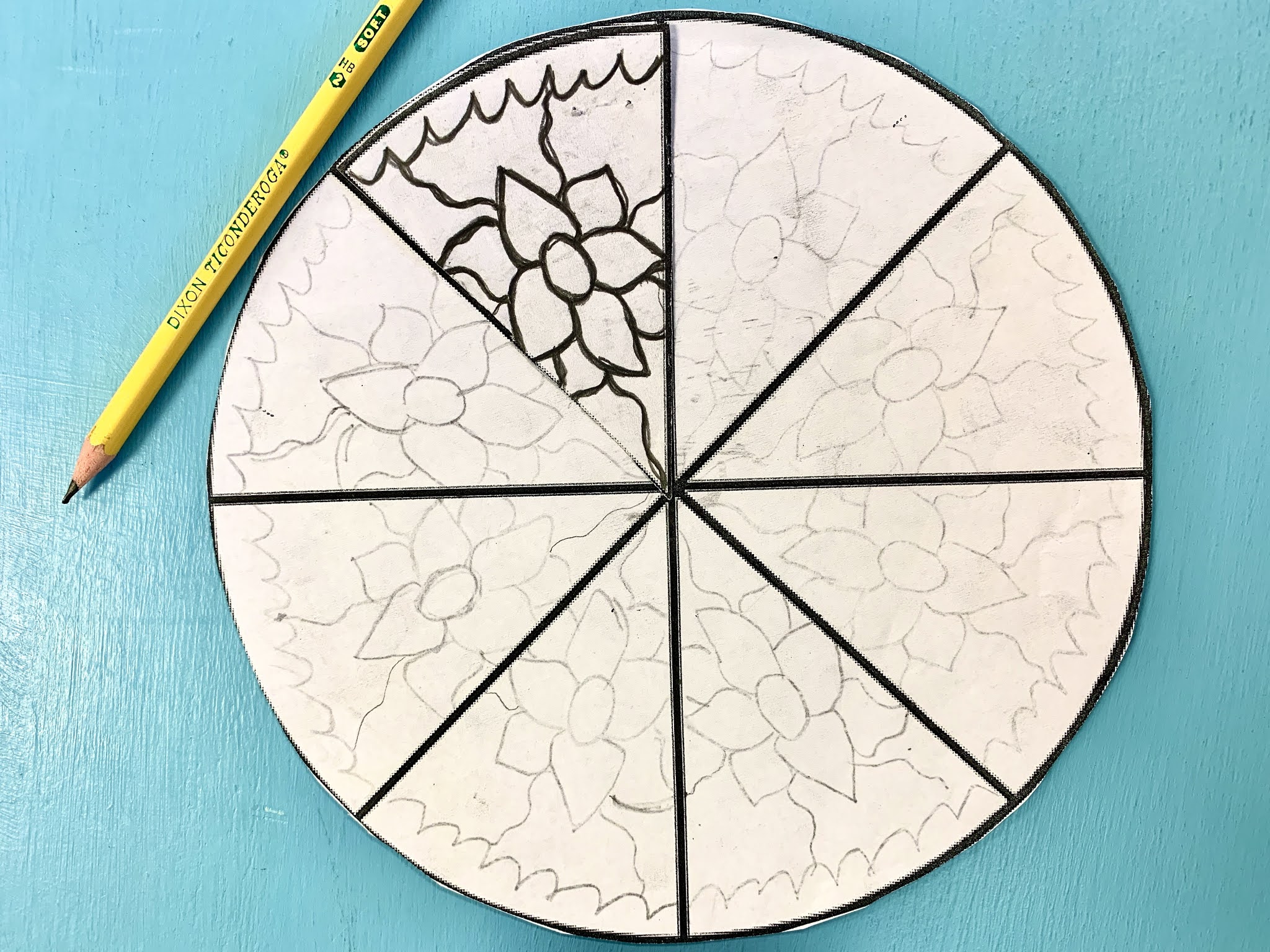 Rotations Circle Art | No. 2 Pencils