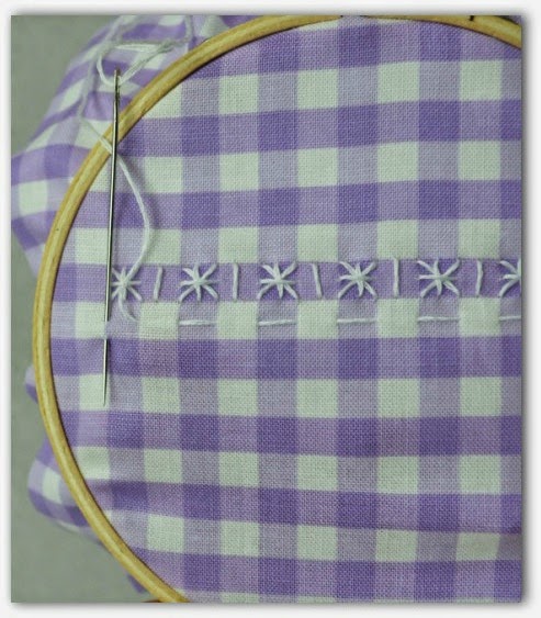 .Quiltscapes.: Hand Stitchery: Chicken Scratch Embroidery!