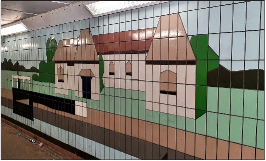 WEMBLEY MATTERS: Another of Brent’s beautiful tile murals – in Neasden!