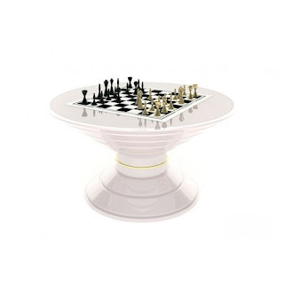 Chess table round