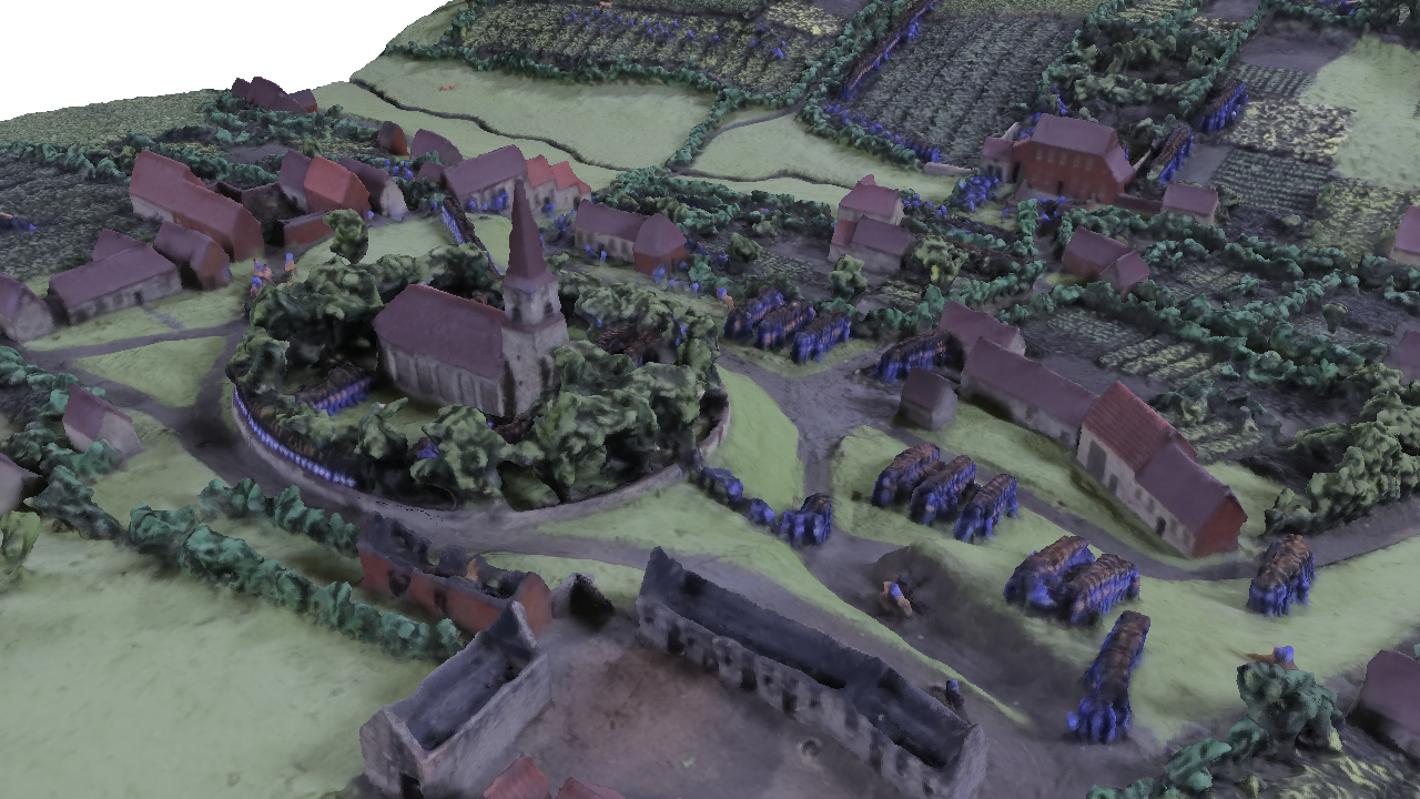 Waterloo in 20mm: Plancenoit - 3D Scan Images courtesy of the National ...