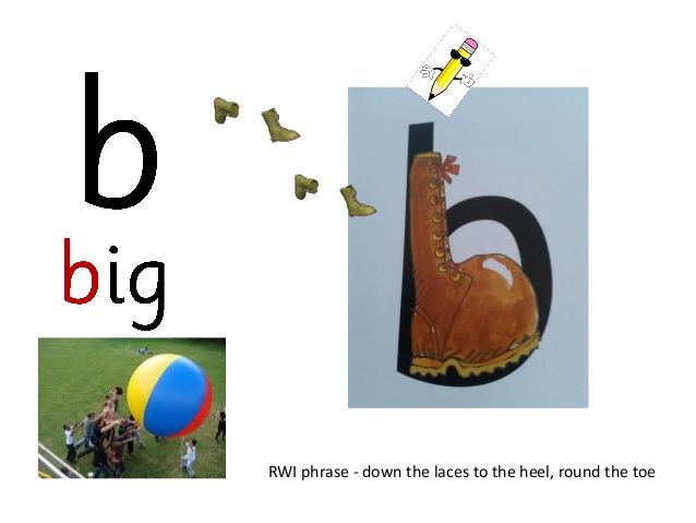 Nursery: Danny and the letter 'b'