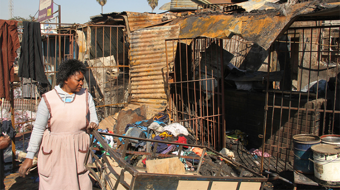 MBARE MARKET GUTTED BY FIRE newsdzeZimbabweNewsdzeZimbabwe