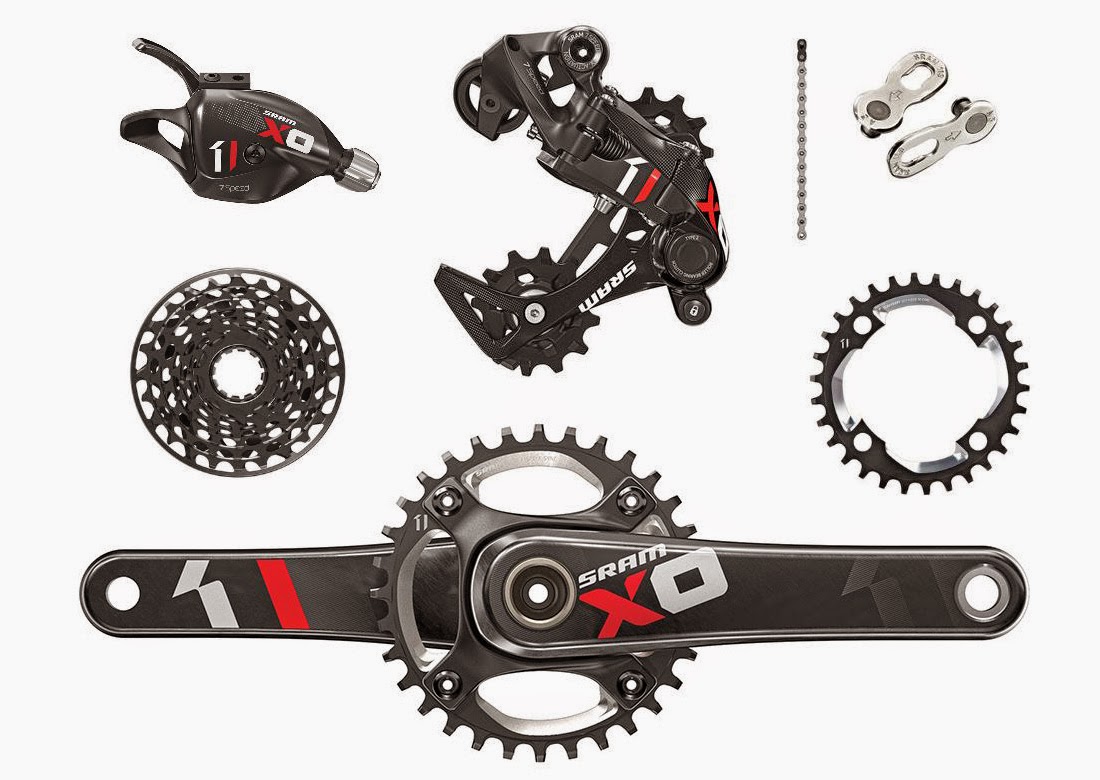 SRAM X01 DH transmission