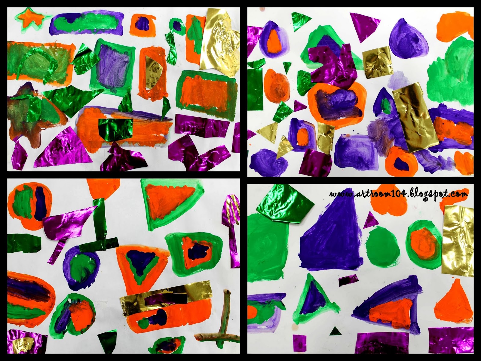 Art Room 104: Kindergarten: Secondary Shapes