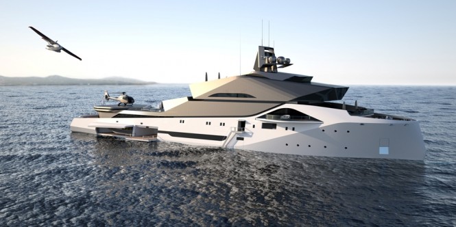 Arman 90m Explorer yacht concept | Future Technology