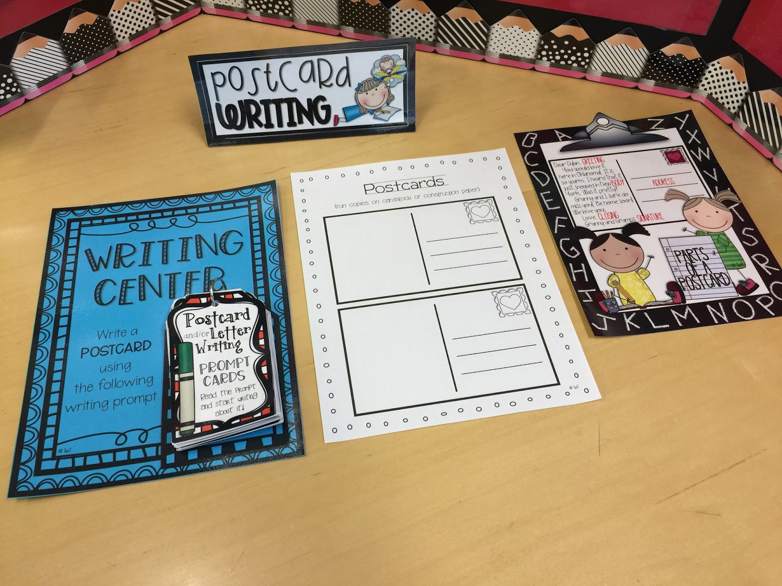 Teaching With Terhune: Writing Center Board with Tons of Activities for ...