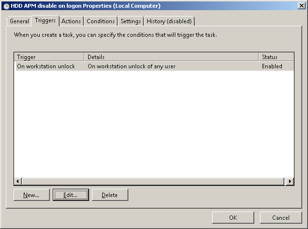 Common Emitter: Disabling HDD APM