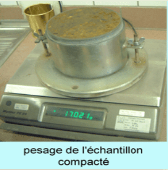 Essai Proctor normal et Proctor modifié (NM 13.1.023)