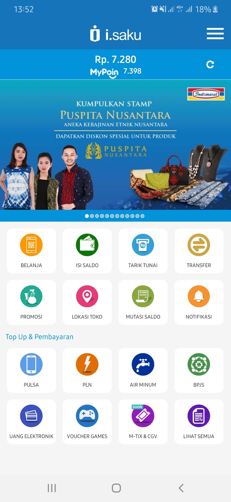 iSaku - Cara Top Up Saldo iSaku 2019 - Catatan Ozkadon