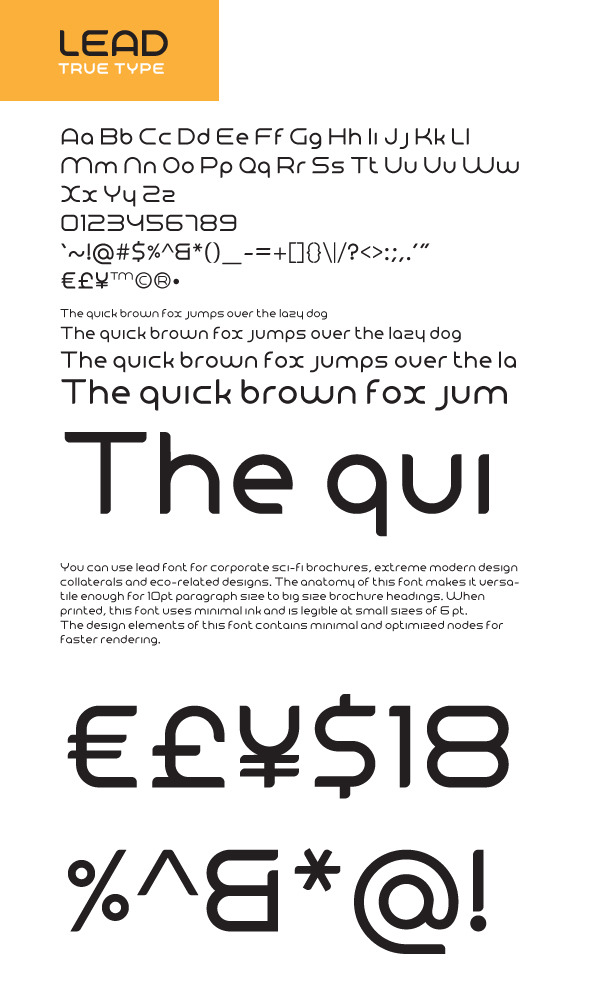 BlogKu: Download Font Lead v1.0