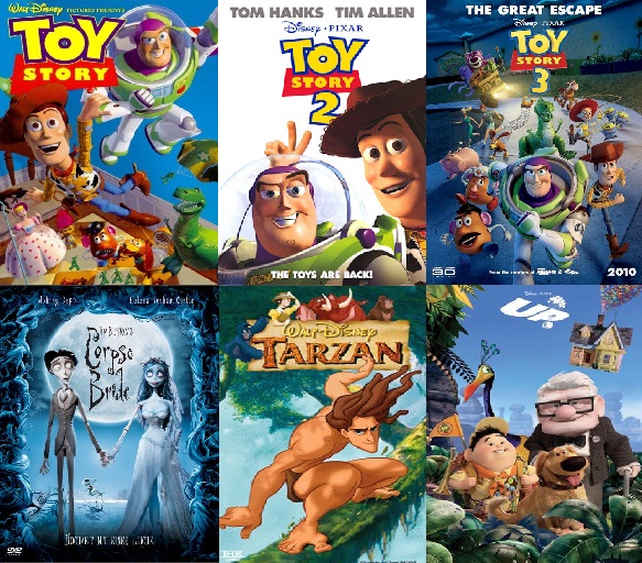 MOVIE LOVER COLLECTIONS: CARTOON