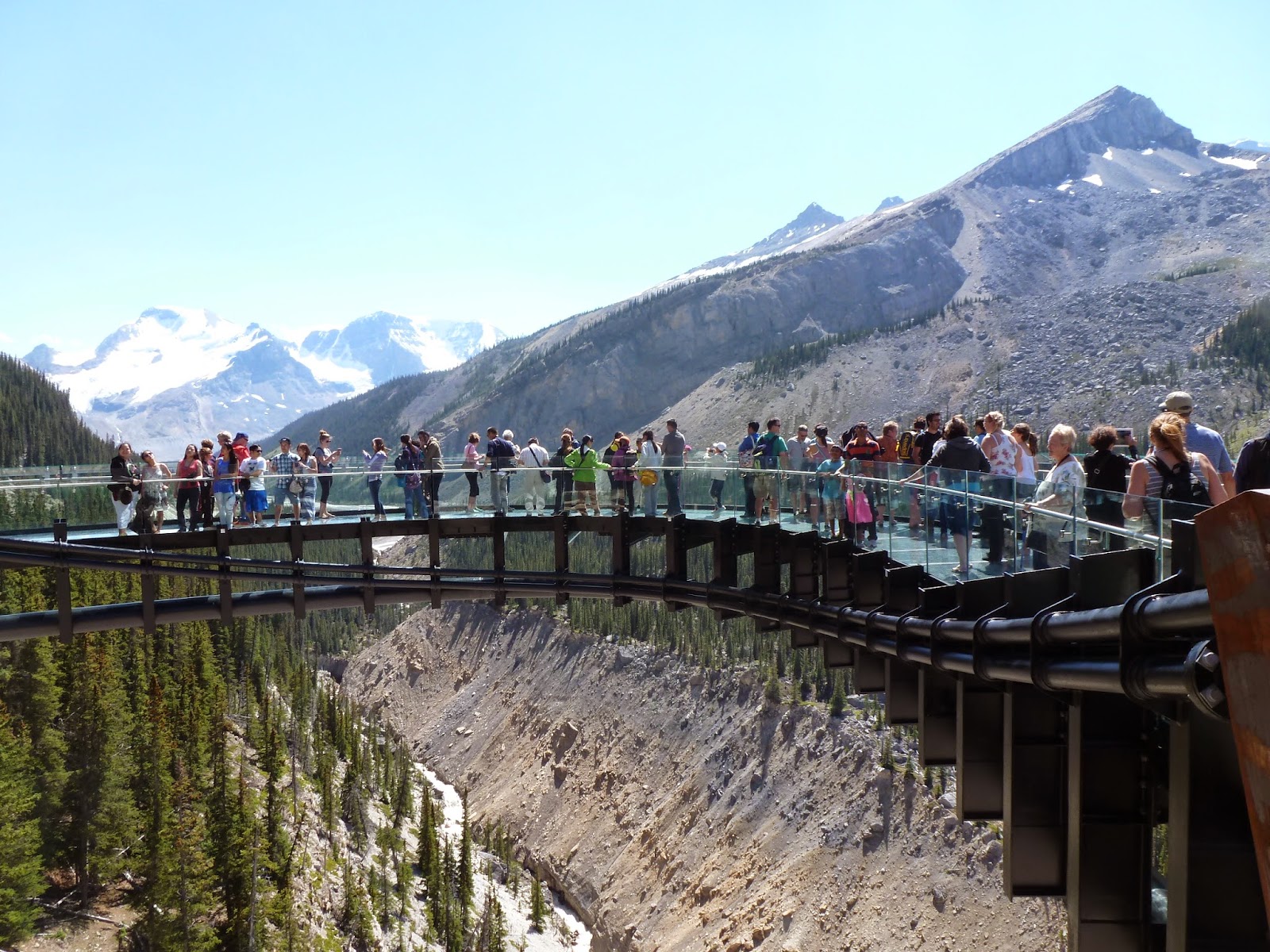 David Evans Travelogue: Canada, Banff, Calgary, Glacier Skywalk, Rocky ...