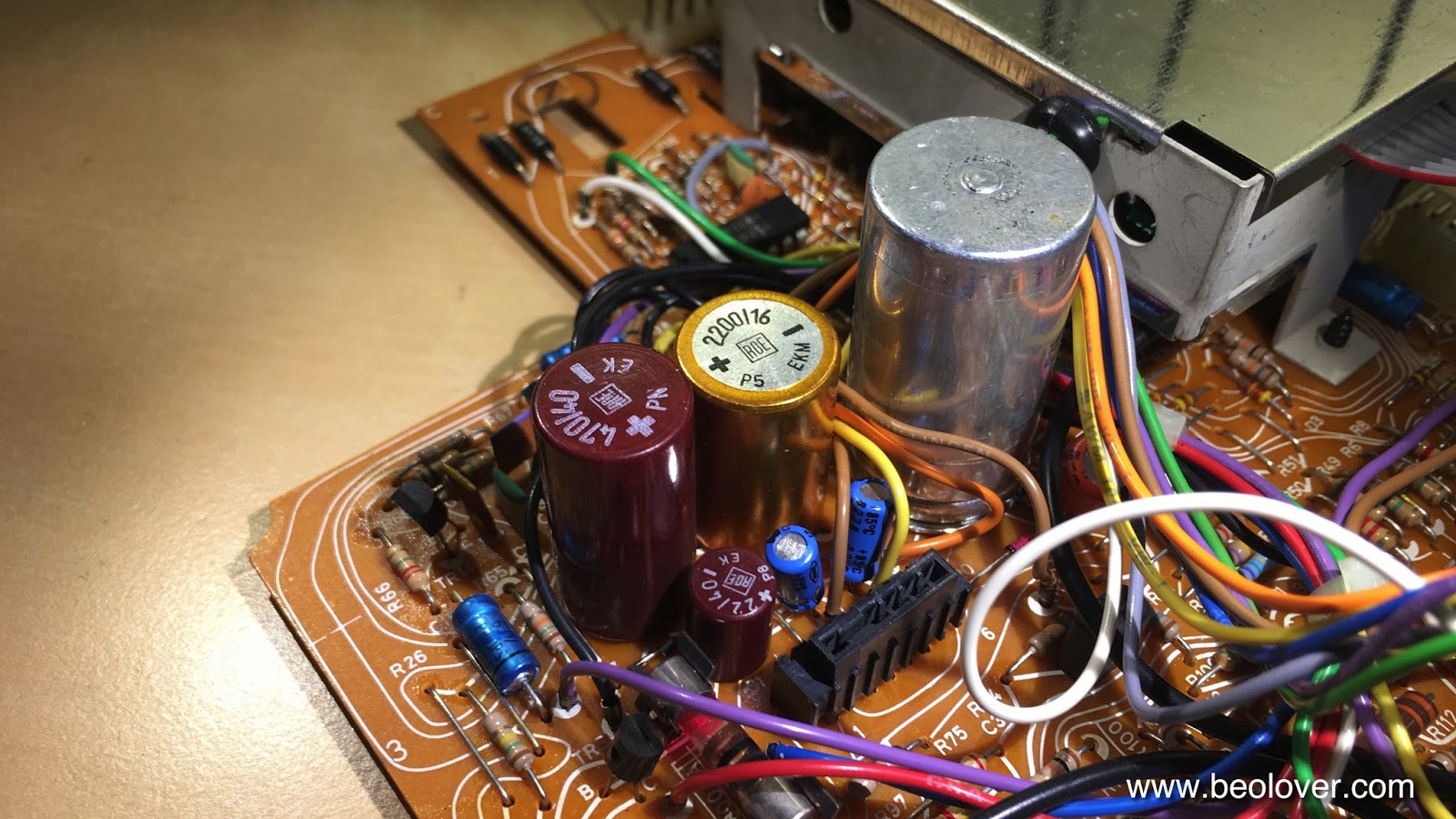 beolover: Beogram 8002: A First Look and Restoration of the PCB