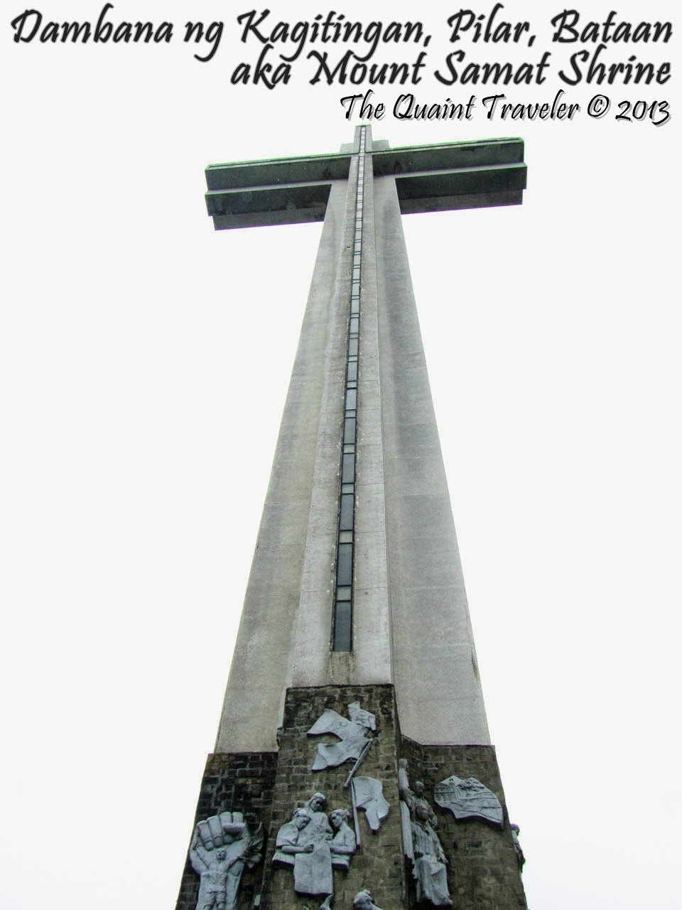 The Quaint Traveler: Dambana ng Kagitingan (Mount Samat Shrine), Pilar ...