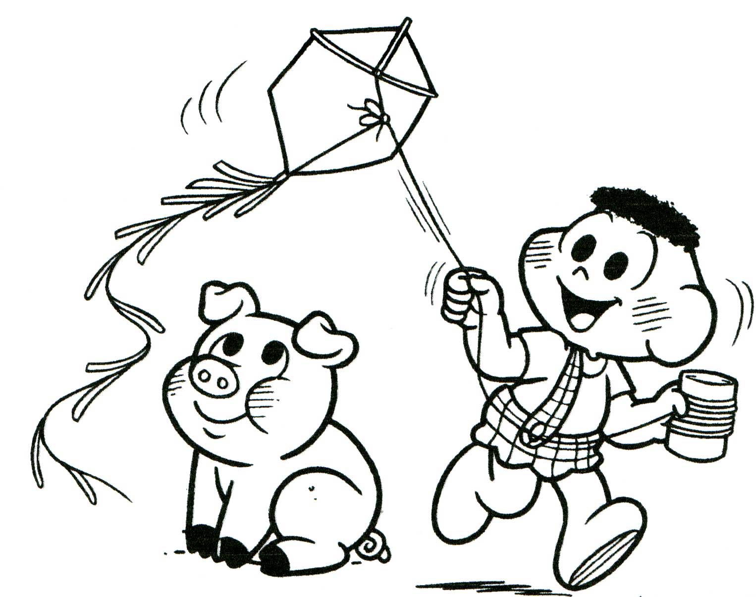 TURMA DA MÔNICA PARA COLORIR ~ "Cantinho do Educador Infantil"