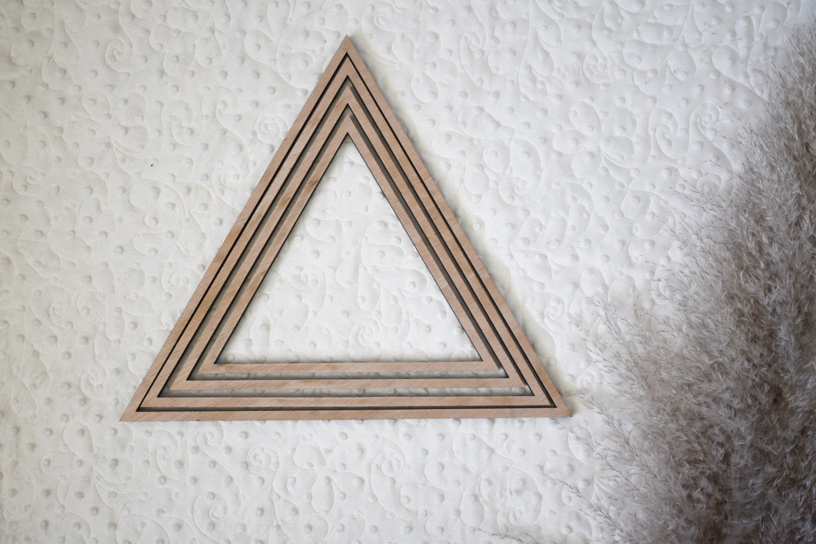 Triangle Picture Frame - Table Frame