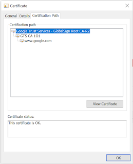 Every Website Shows SSL certificate warning - updroots.exe