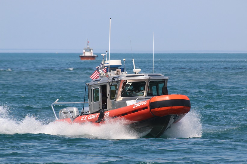 Michigan Exposures: A Coast Guard and Border Patrol Boat