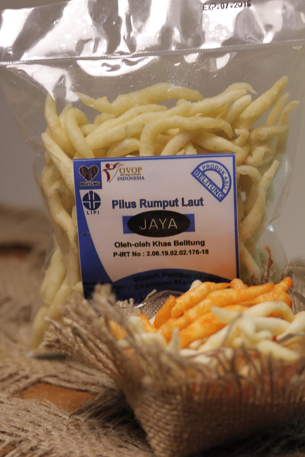 Pilus Rumput Laut & Ikan Krispi: KRISPI JAYA