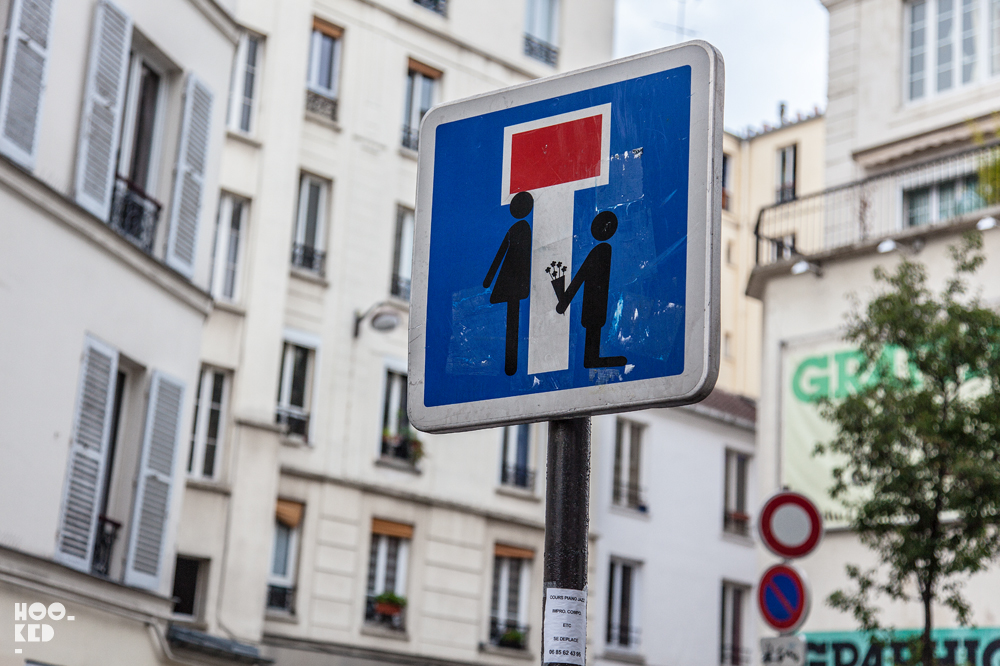 Clet Abraham Street Signs in New York | Hookedblog - Street Art from ...