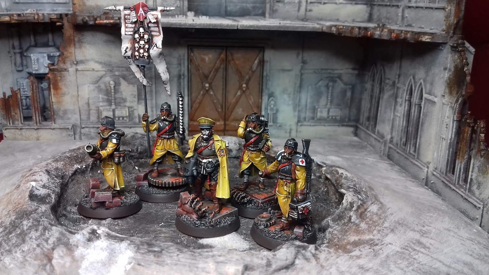 Tabletop Apocalypse: Steel Legion Command Squads
