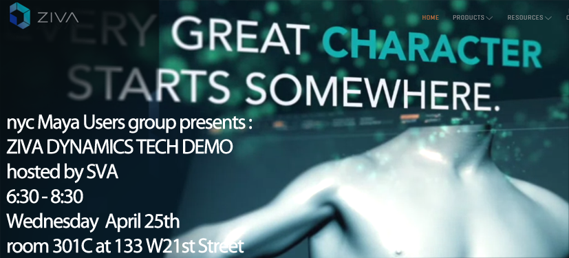 NY Maya Users Group: 2018
