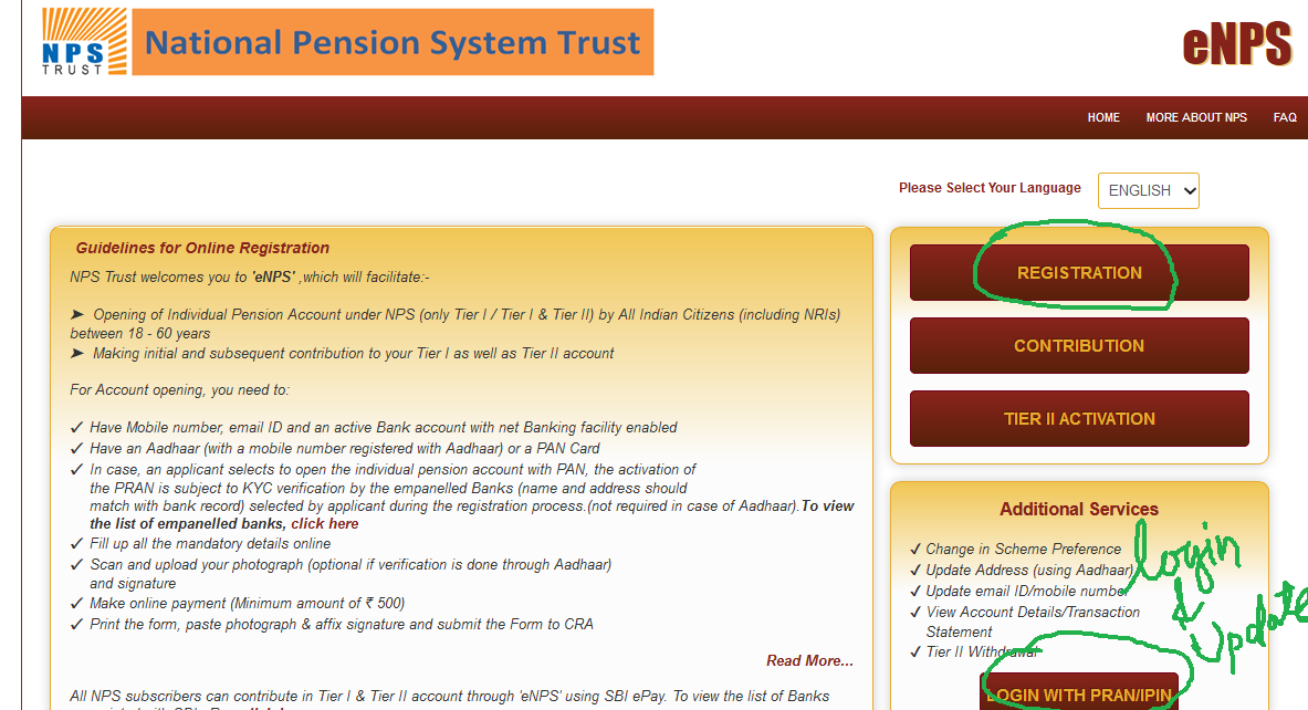 Open National Pension Account in 15 minutes with your Aadhar Number Online