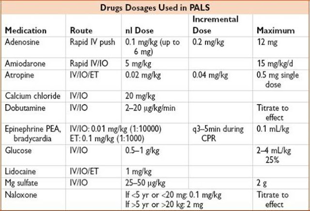 PALS(PEDIATRIC ADVANCED LIFE SUPPORT) ALGORITHMS
