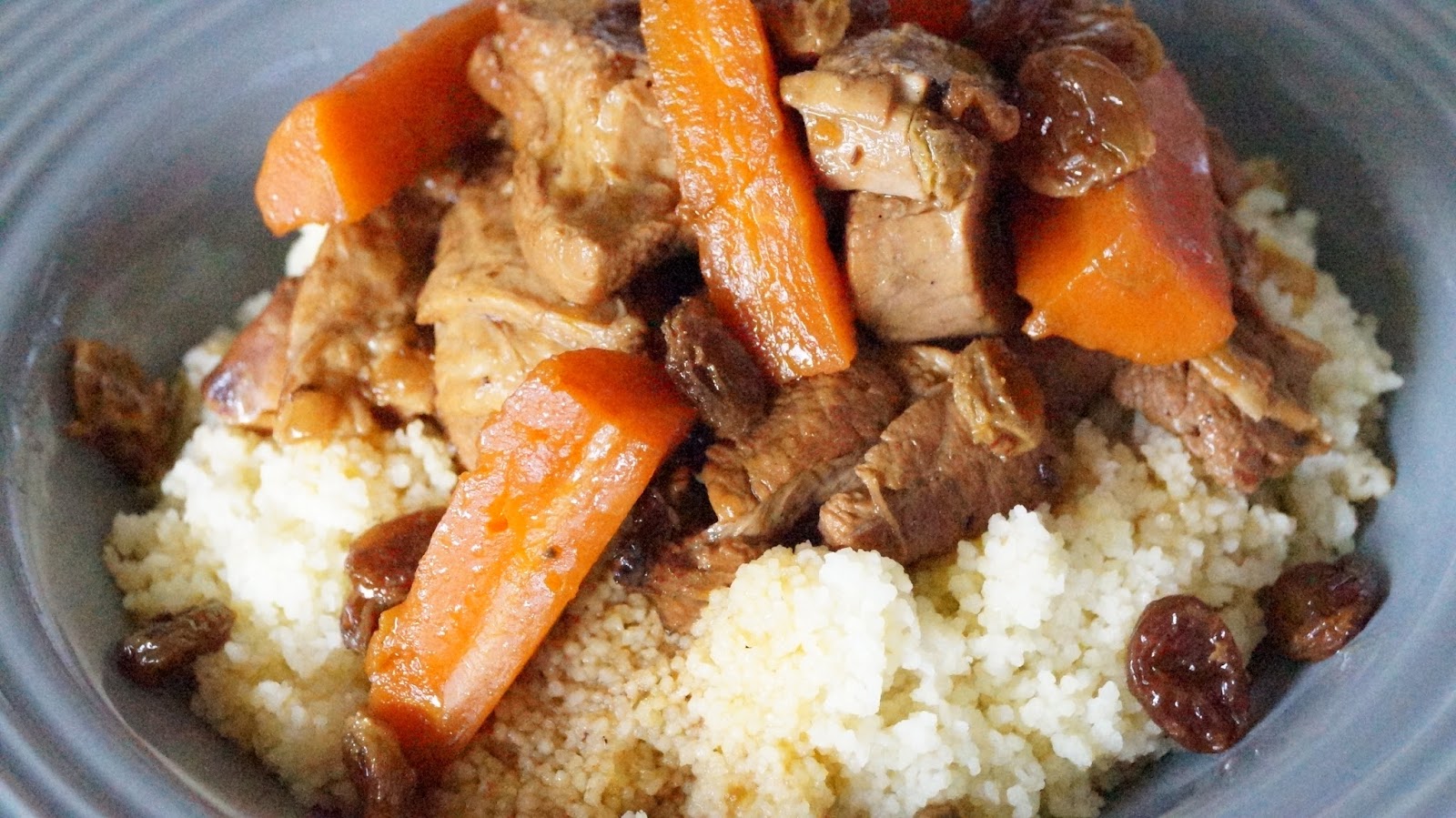 Couscous d'agneau revisité au porto. - Chez Dinou!
