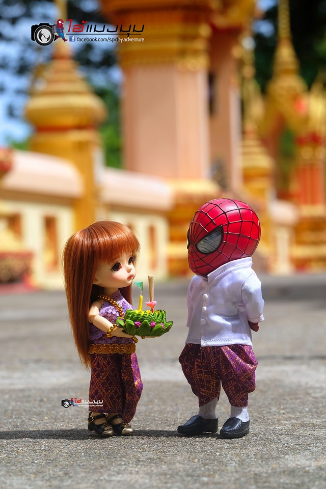 Seniman Fotografi Ini Memotret Menggunakan Miniatur Boneka SPIDER-MAN ...