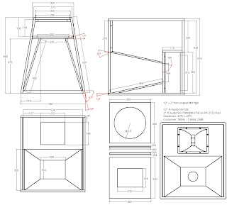SKEMA BOX SPEAKER HIGH MID: Proiect satelit hornloaded 12inch+2inch ...