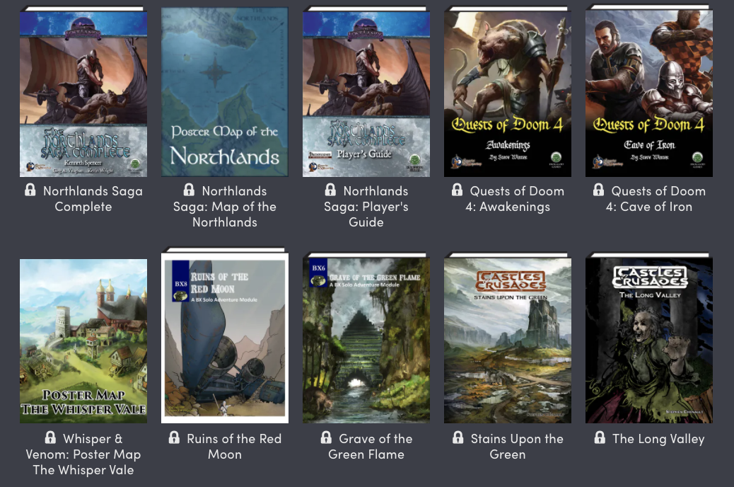 Tenkar's Tavern: Humble RPG Book Bundle: Old School Revival Dragons ...
