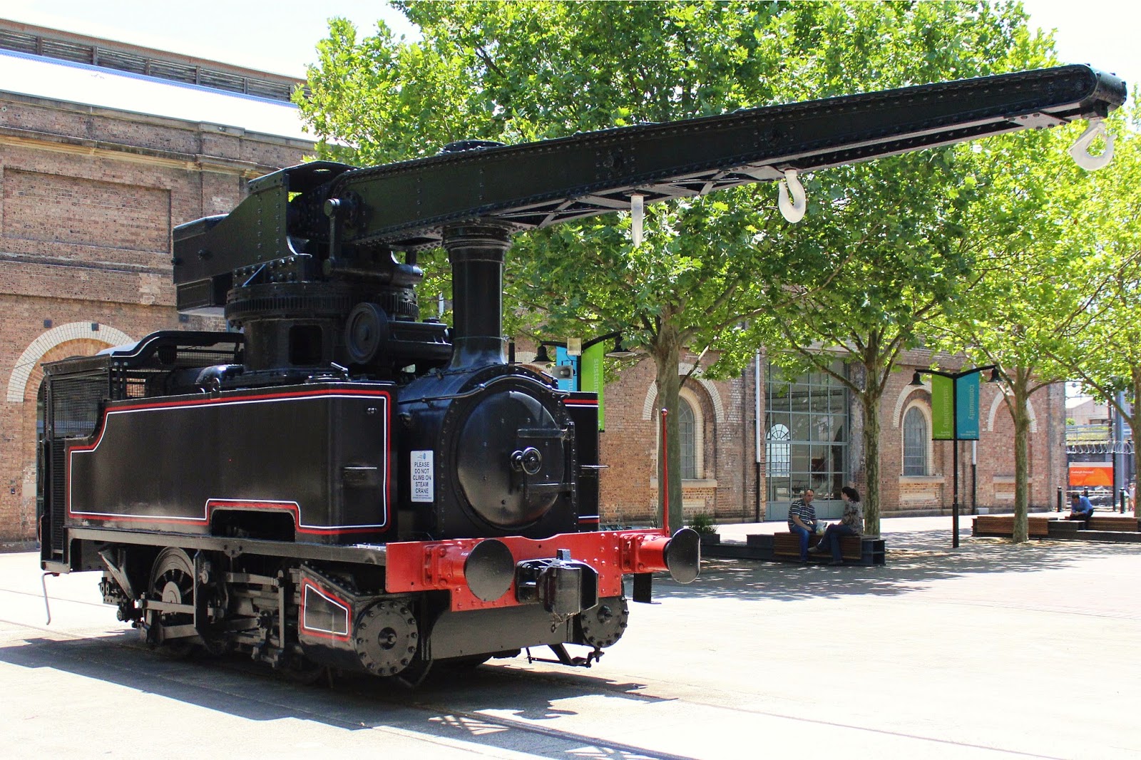rusted2therails: The 1083 Luffing Crane tank locomotive