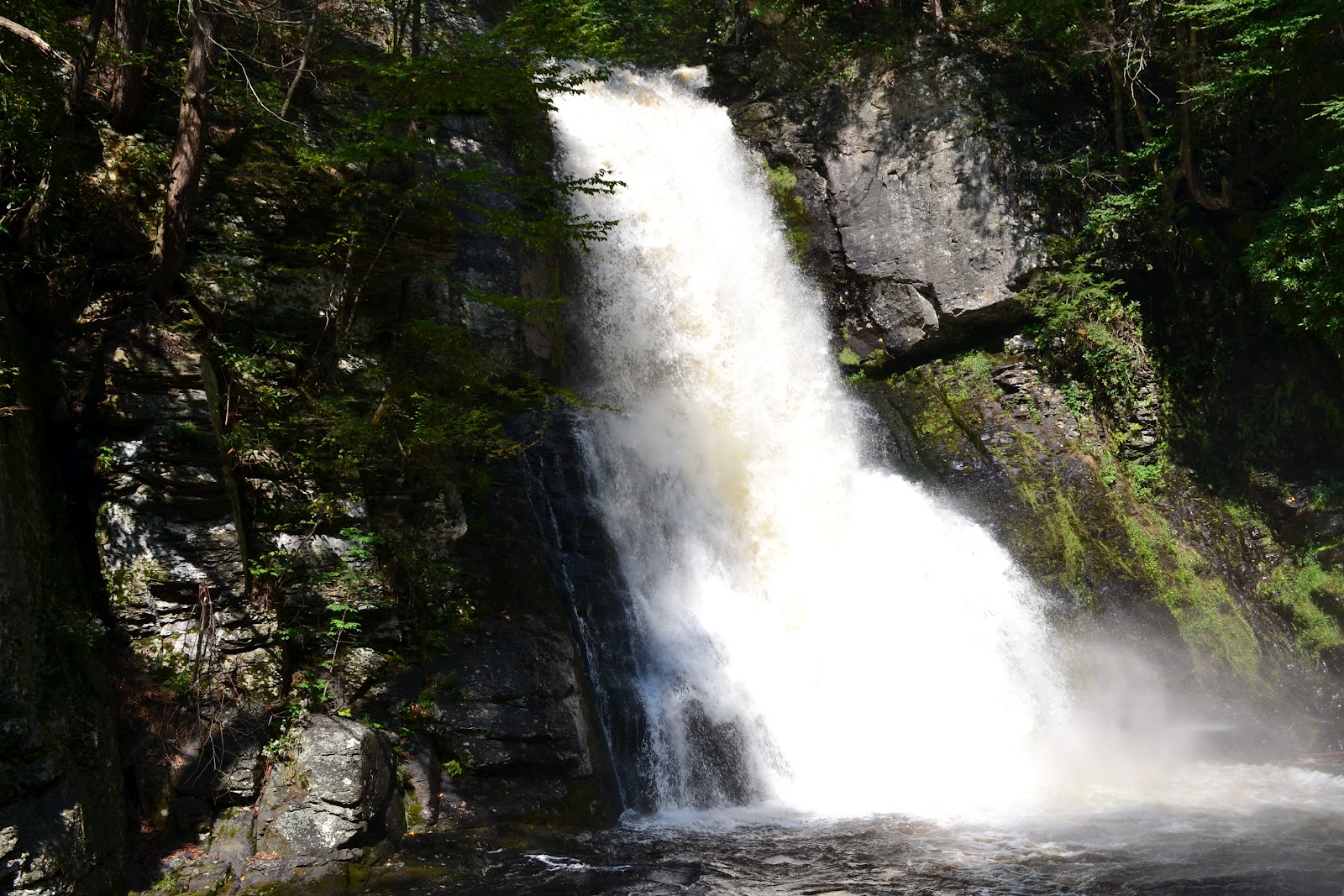 Nanda & Nathan The Travellers: Bushkill Falls -- The Niagara of ...
